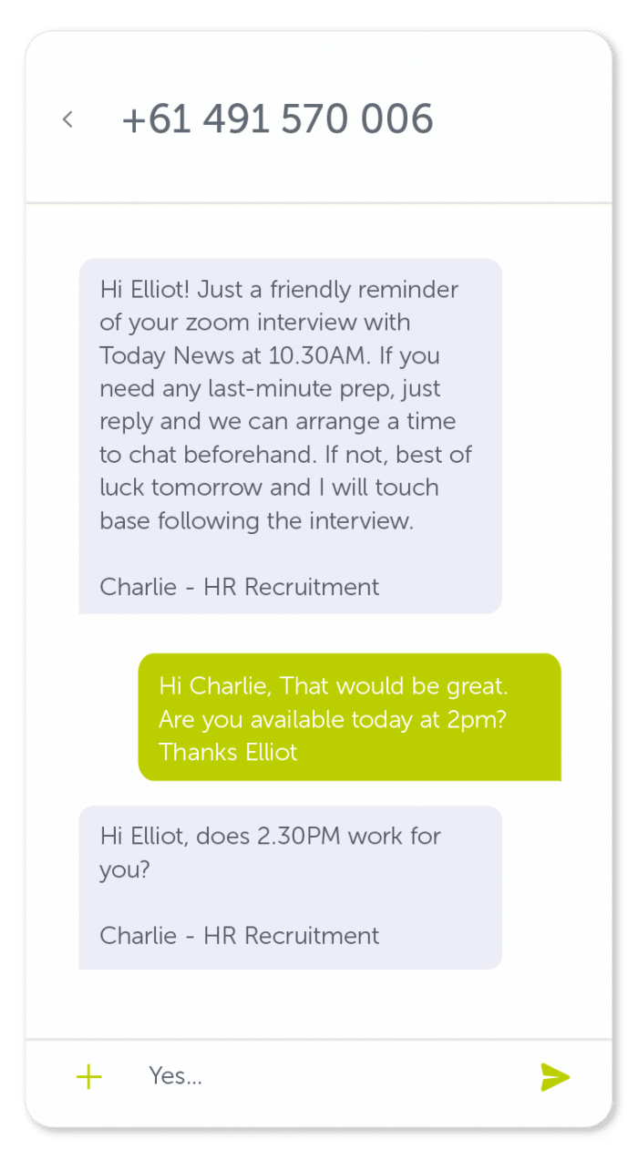Connect touchSMS to HubSpot