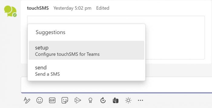 SMS for Microsoft Teams - Microsoft Teams SMS Integration - touchSMS