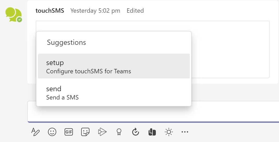 SMS for Microsoft Teams - Microsoft Teams SMS Integration - touchSMS